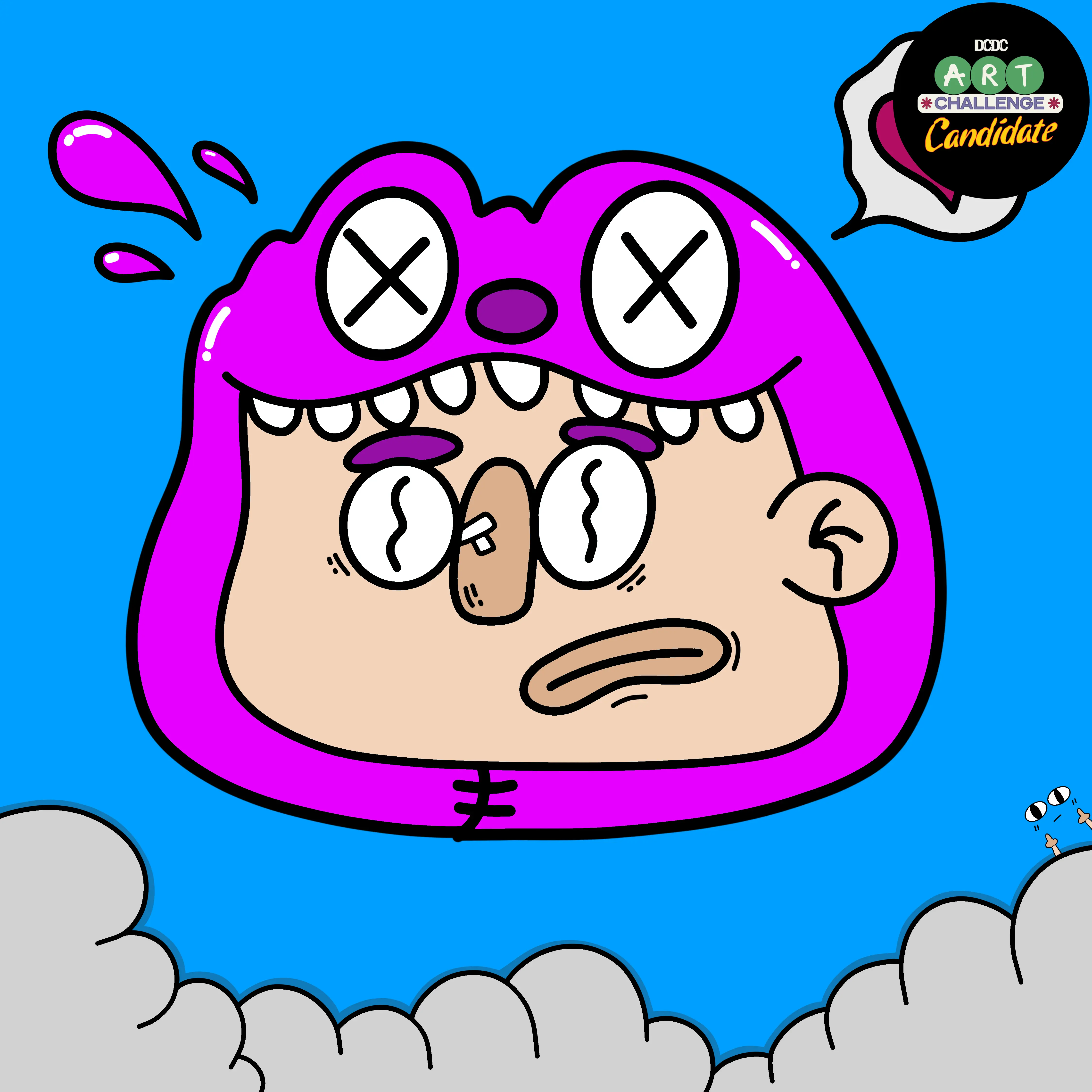 Cinta di Balik Topeng Ungu